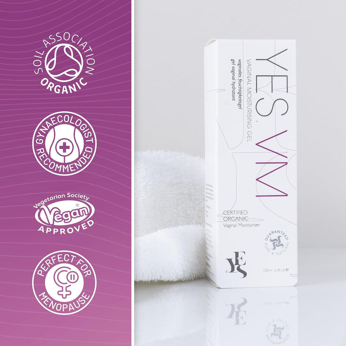 YES VM - Natural Vaginal Moisturiser | Online Pharmacy 4U