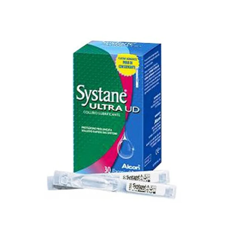 Systane Ultra UD Lubricant Eye Drops 30 Individual Vials (0.7ml Each)