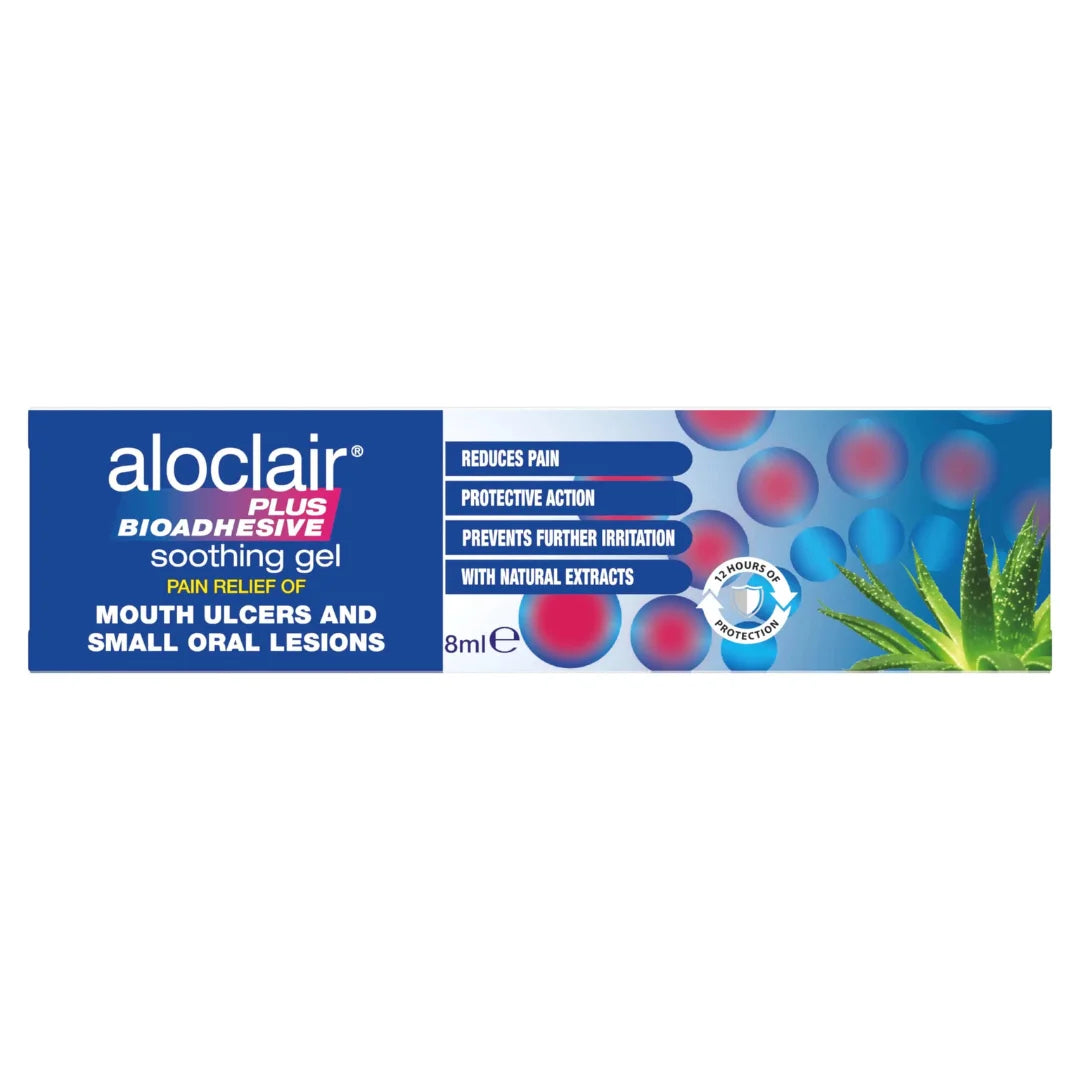 Aloclair Plus Gel for Mouth Ulcers & Tissue Damage - 8ml