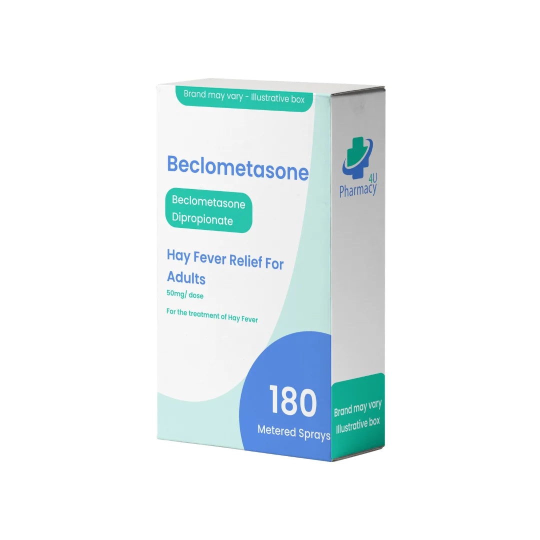 Beclometasone Hay Fever Relief Nasal Spray - 180 Dose (Brand may vary)