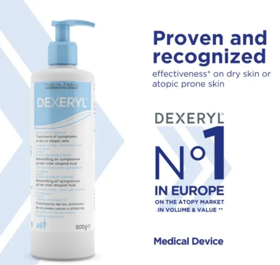 Dexeryl Emollient Cream (All sizes)