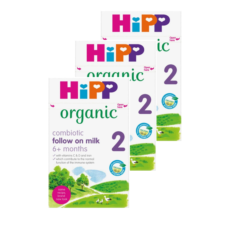 HiPP 2 Organic Combiotic Follow On Baby Milk 800g (3 Pack)