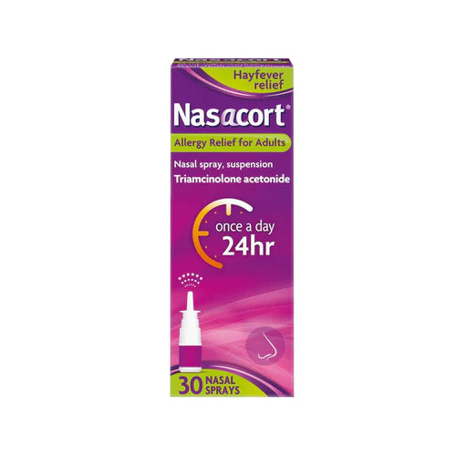 Nasacort Nasal 55mg 30 Spray | Allergy Relief for Adults