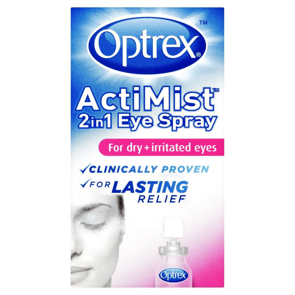 Optrex Actimist Eye Spray 10ml - Relief for Dry & Tired Eyes