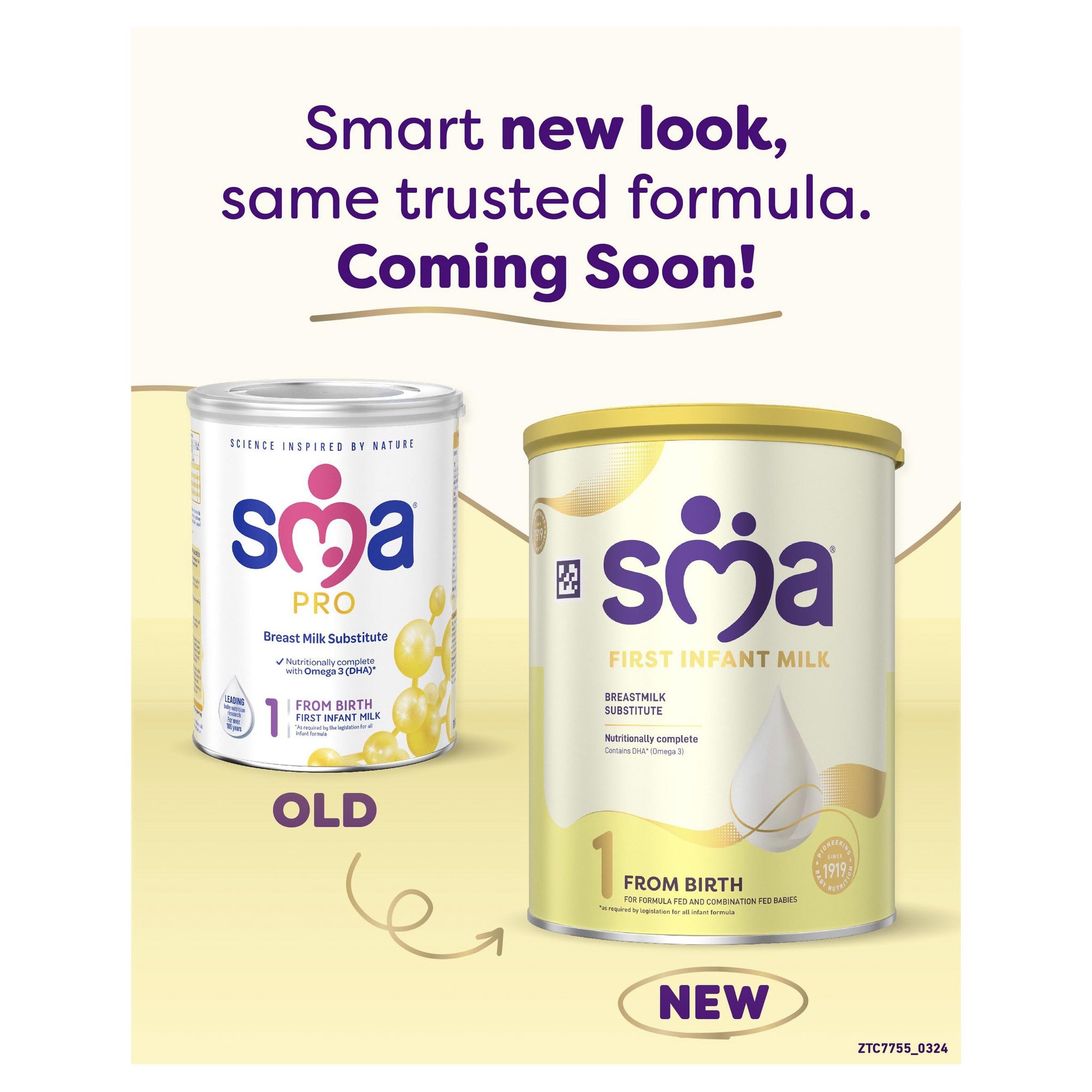 SMA Pro 1 First Infant Milk (From Birth) 800g