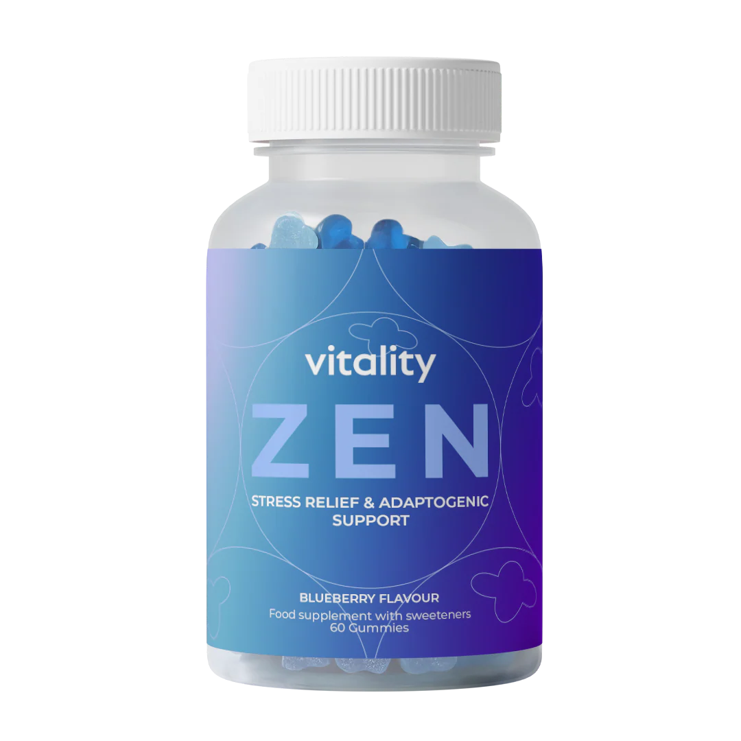 Zen Gummies – Stress Relief & Adaptogenic Support (Zero Sugar)