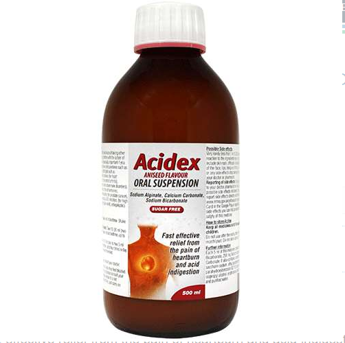 Acidex Aniseed Oral Suspension 500ml