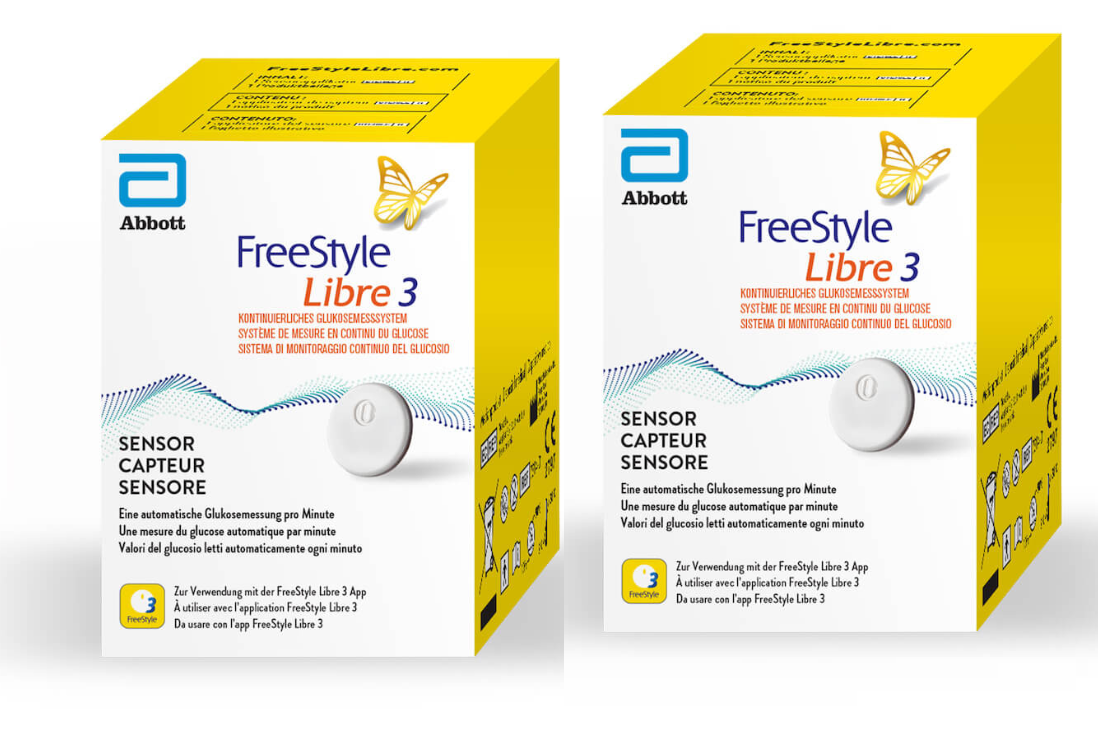 FreeStyle Libre 3 Sensor – 1 Kit - The worlds smallest sensor (Double