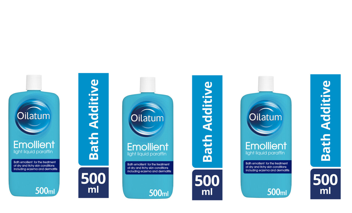 Oilatum Eczema Dry Skin Bath Additive Emollient (3x Pack)
