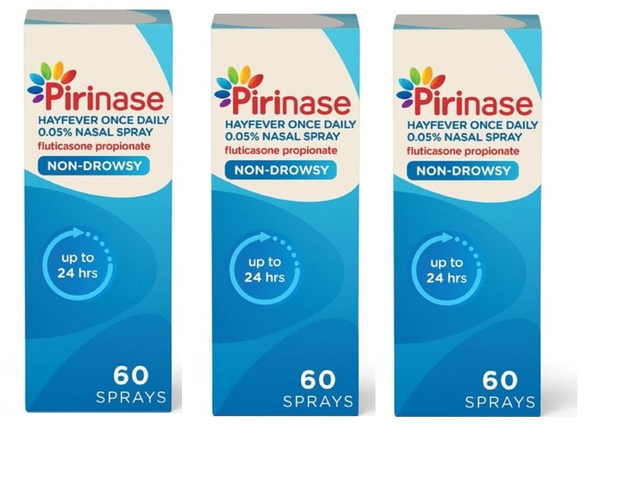 Pirinase Hayfever Relief for Adults 0.05% Nasal Spray