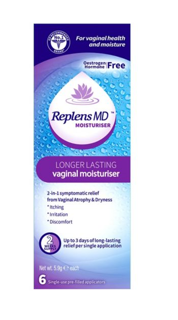 Replens MD Vaginal Moisturiser 35g – Long-Lasting Hydration