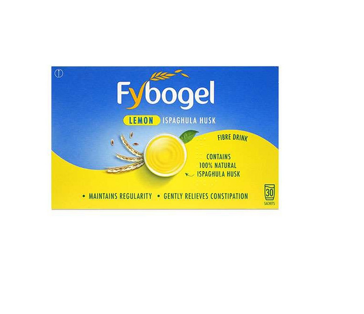 Fybogel Lemon Ispaghula Husk Fibre Drink 30 Sachets (Your Fibre)