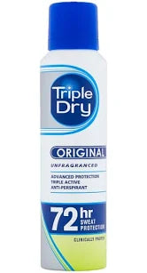 Triple Dry Advanced Protection Anti-Perspirant Spray 150ml