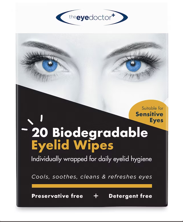 Blephaclean Sterile Eyelid Cleansing Wipes Pack of 20