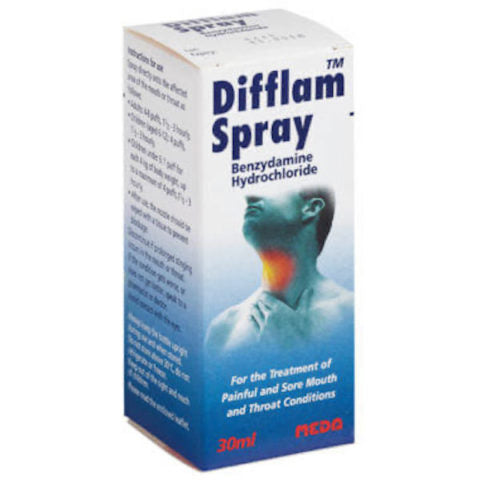 Difflam Oral Spray 30ml - Relief for Mouth & Throat
