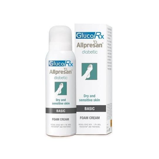 GlucoRx Allpresan Diabetic Foam Cream Basic