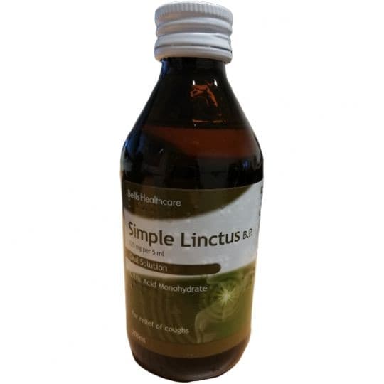 Bells Simple Linctus BP 200ml – Soothing Relief for Coughs