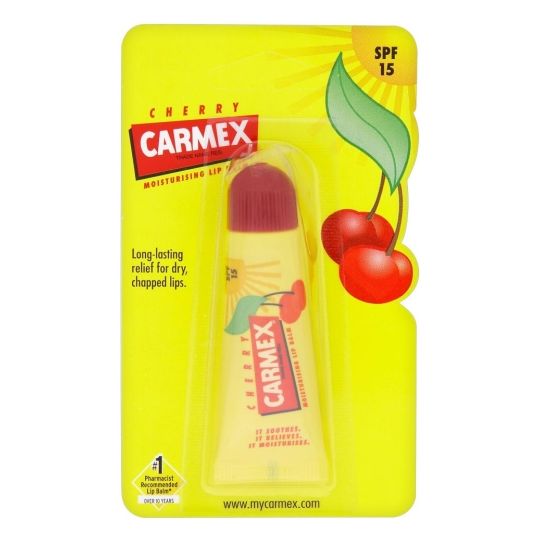 Carmex Cherry Moisturising Lip Balm Tube 10g