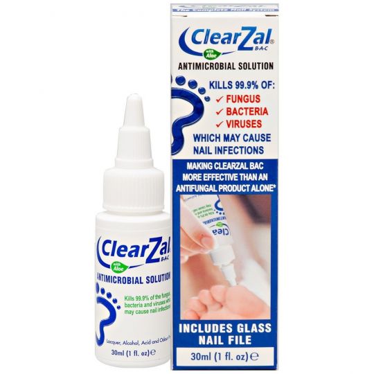 ClearZal BAC Nail - Antimicrobial Solution 30ml