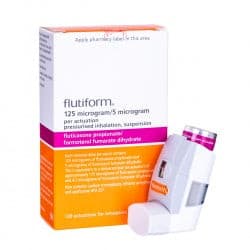 Flutiform Inhaler - Asthma Treatment(Fluticasone & Formoterol)