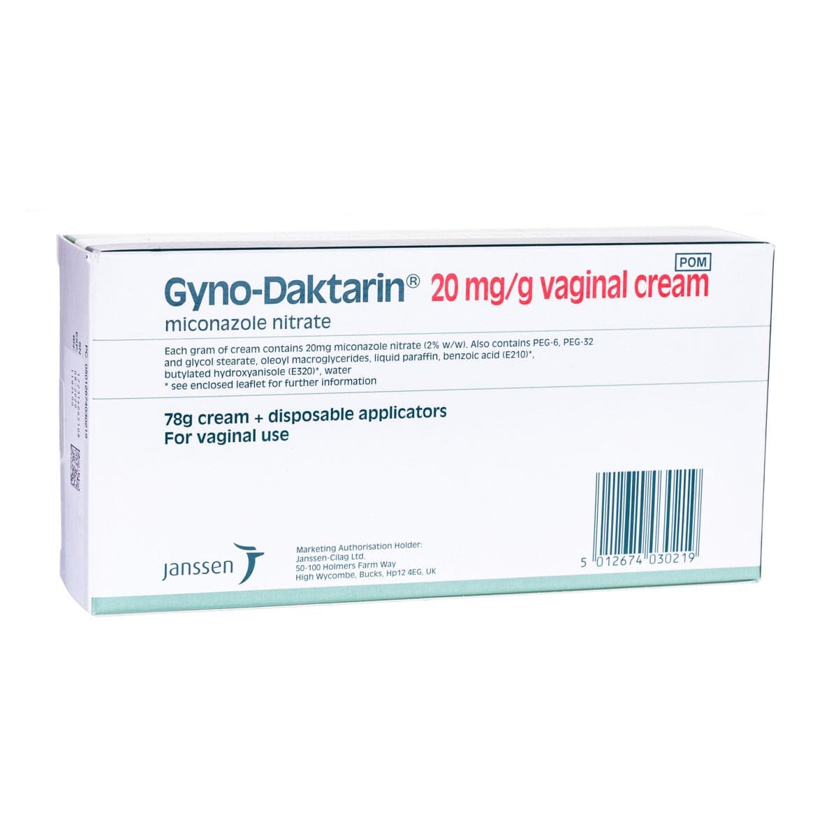 Buy Gyno Daktarin Vaginal Cream 78g | Online Pharmacy 4U
