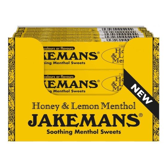 Jakemans Honey & Lemon Soothing Menthol Sweets - 41g