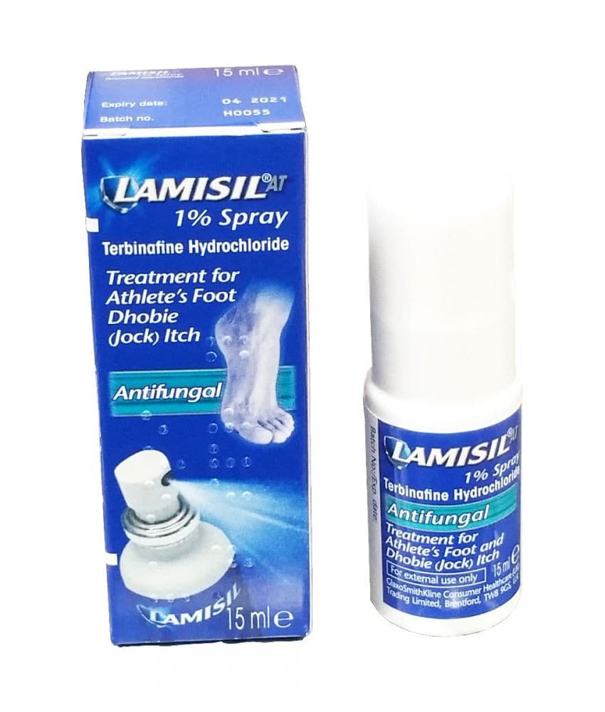 Lamisil AT 1% Spray 15ml - Effective Antifungal Treatment