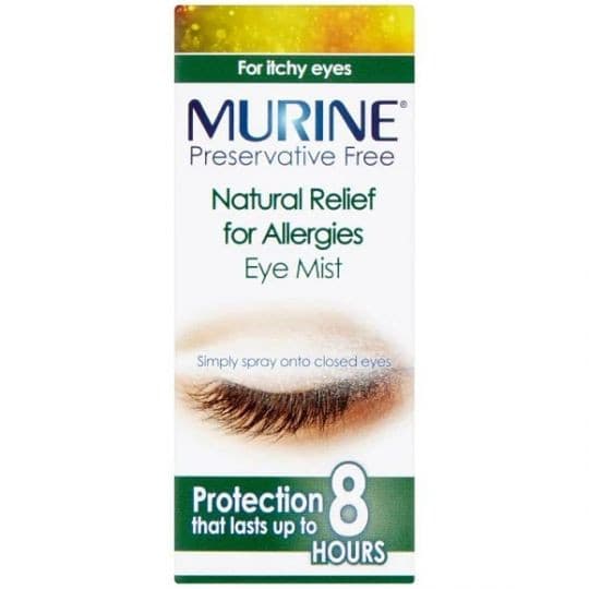 Murine Natural Relief for Allergies Eye Mist 15ml - Dry Eyes