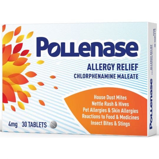 Chlorphenamine Maleate 4mg Tablets 28s