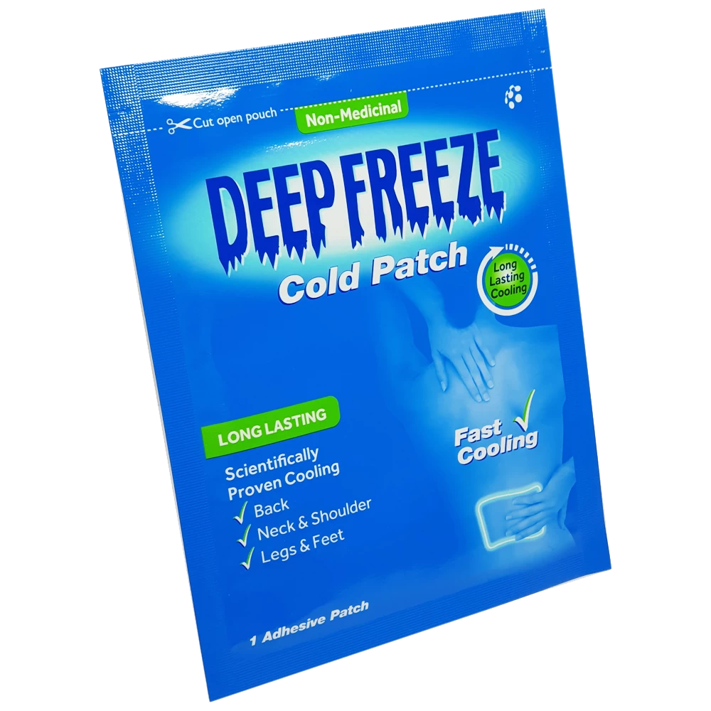 Deep Freeze Cold Patch Pack of 4 – Targeted Pain Relief