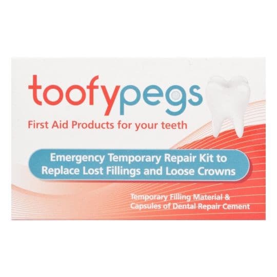 Toofy Pegs - Dental Repair Kit for Temporary Fixes