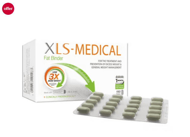 XLS-Medical Fat Binder Tablets - 180 Tablets